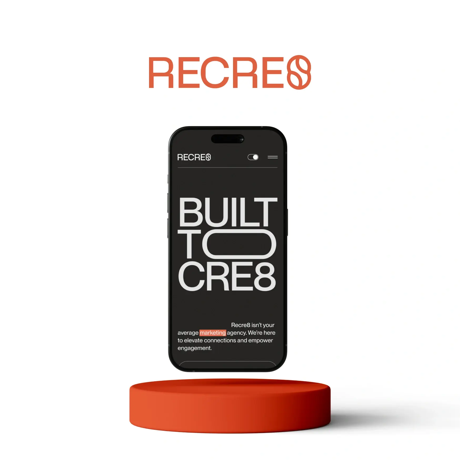 Recre Video Marketing Agency Website by Comsci